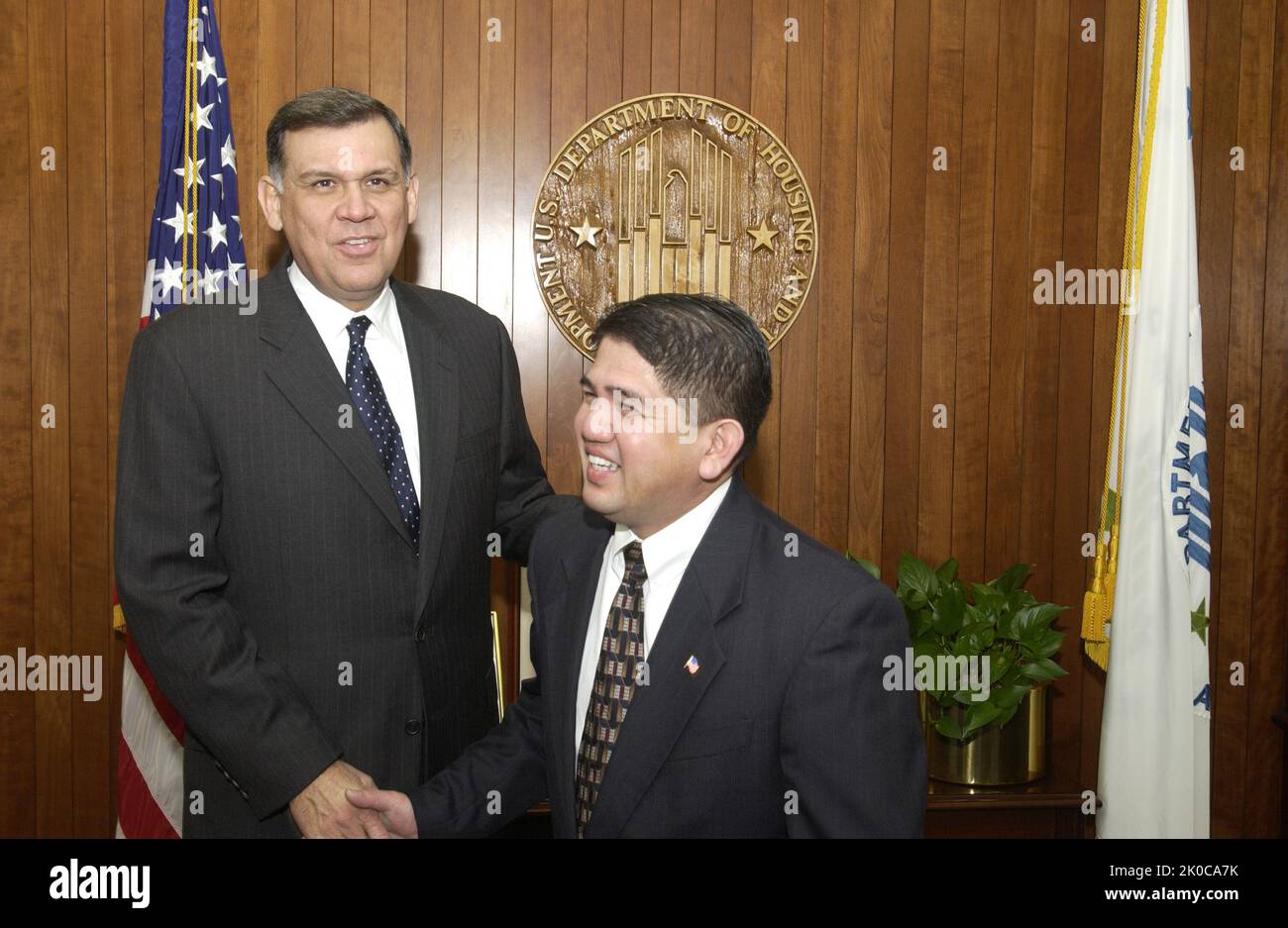 Secretary Mel Martinez with Staff. Secretary Mel Martinez with Staff ...