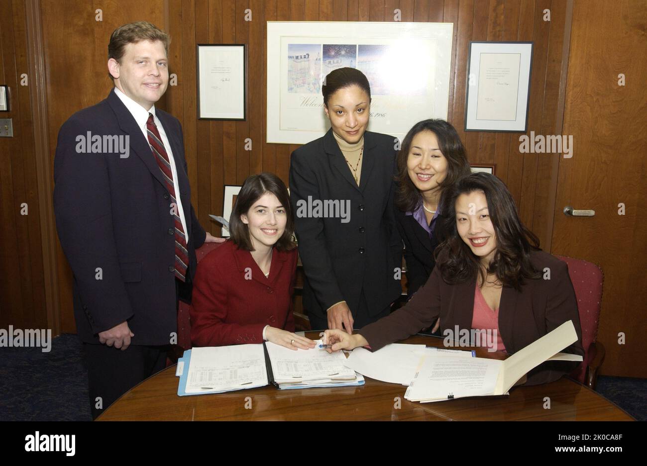 General Counsel Richard Hauser with Staff. General Counsel Richard ...