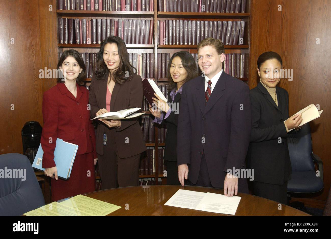 General Counsel Richard Hauser with Staff. General Counsel Richard ...