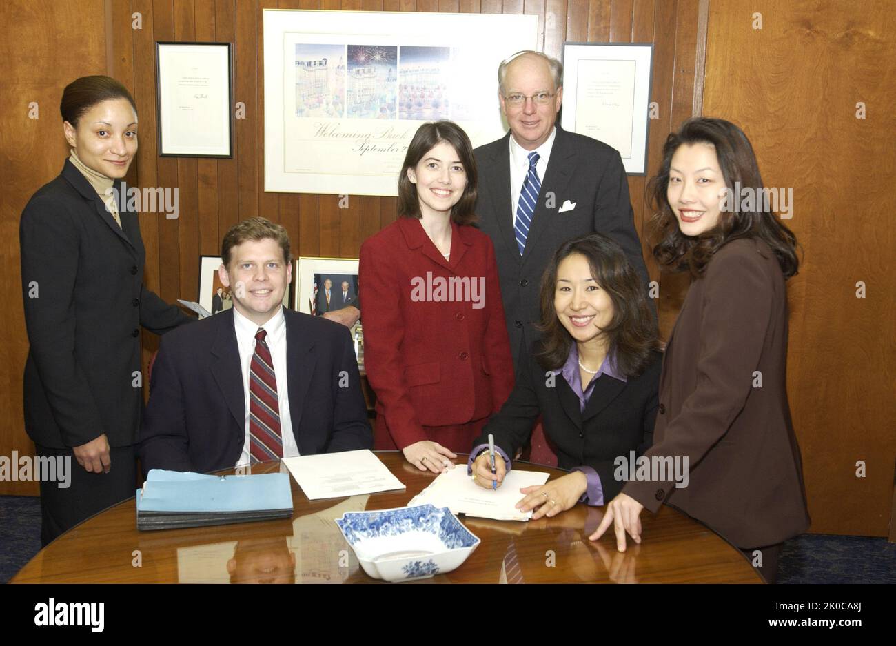 General Counsel Richard Hauser with Staff. General Counsel Richard ...