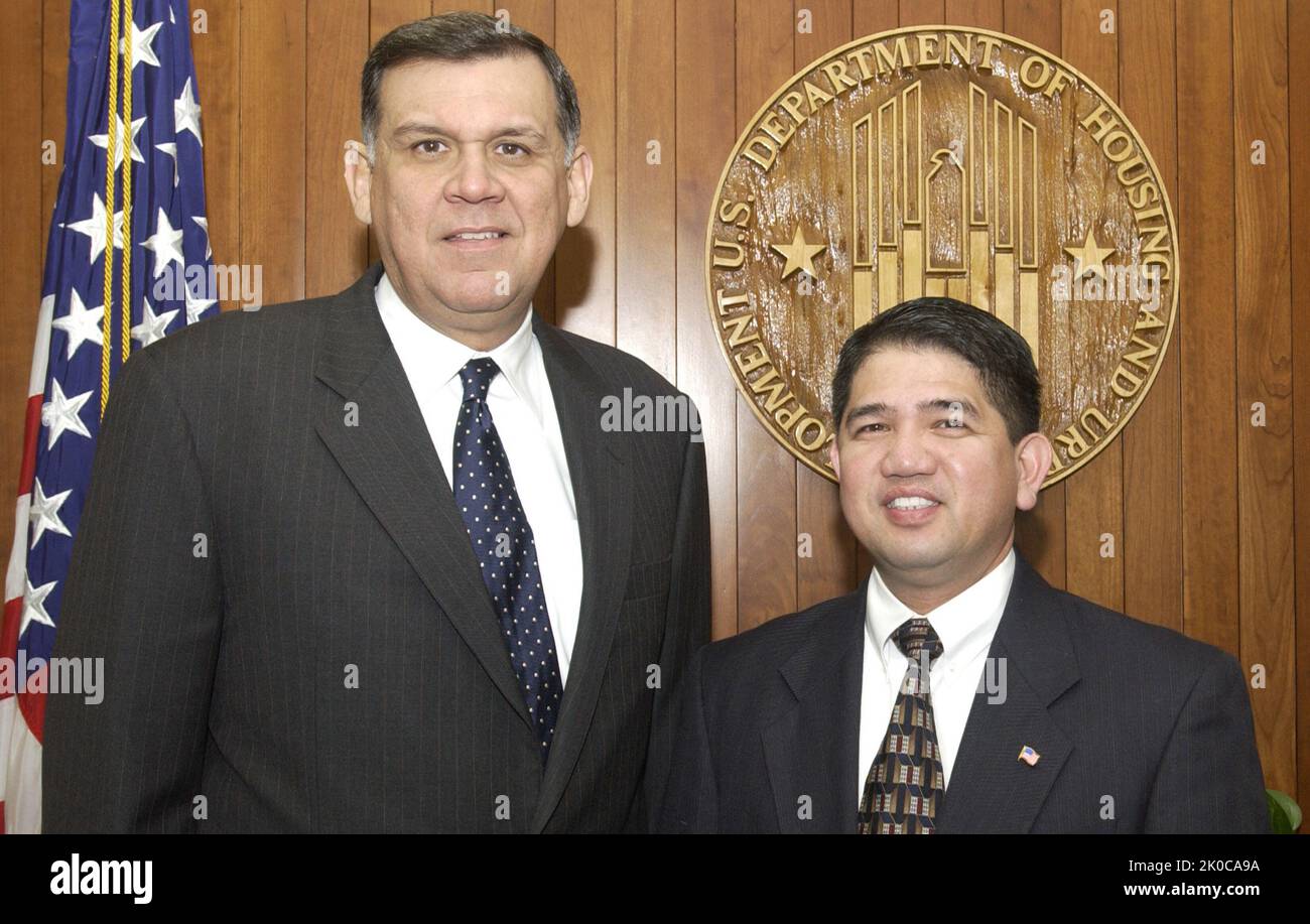 Secretary Mel Martinez with Staff. Secretary Mel Martinez with Staff ...