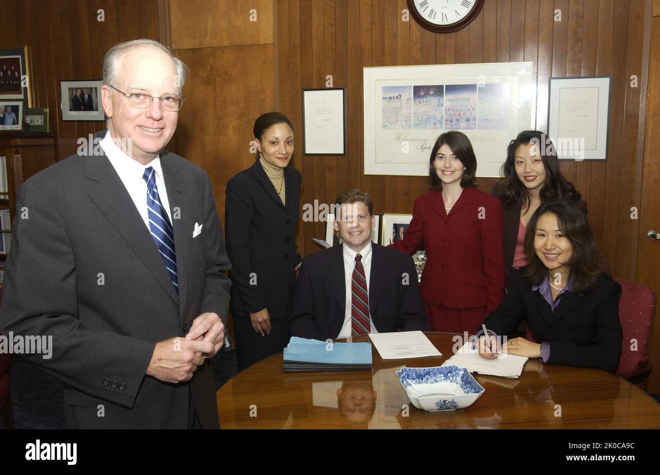 General Counsel Richard Hauser with Staff. General Counsel Richard ...
