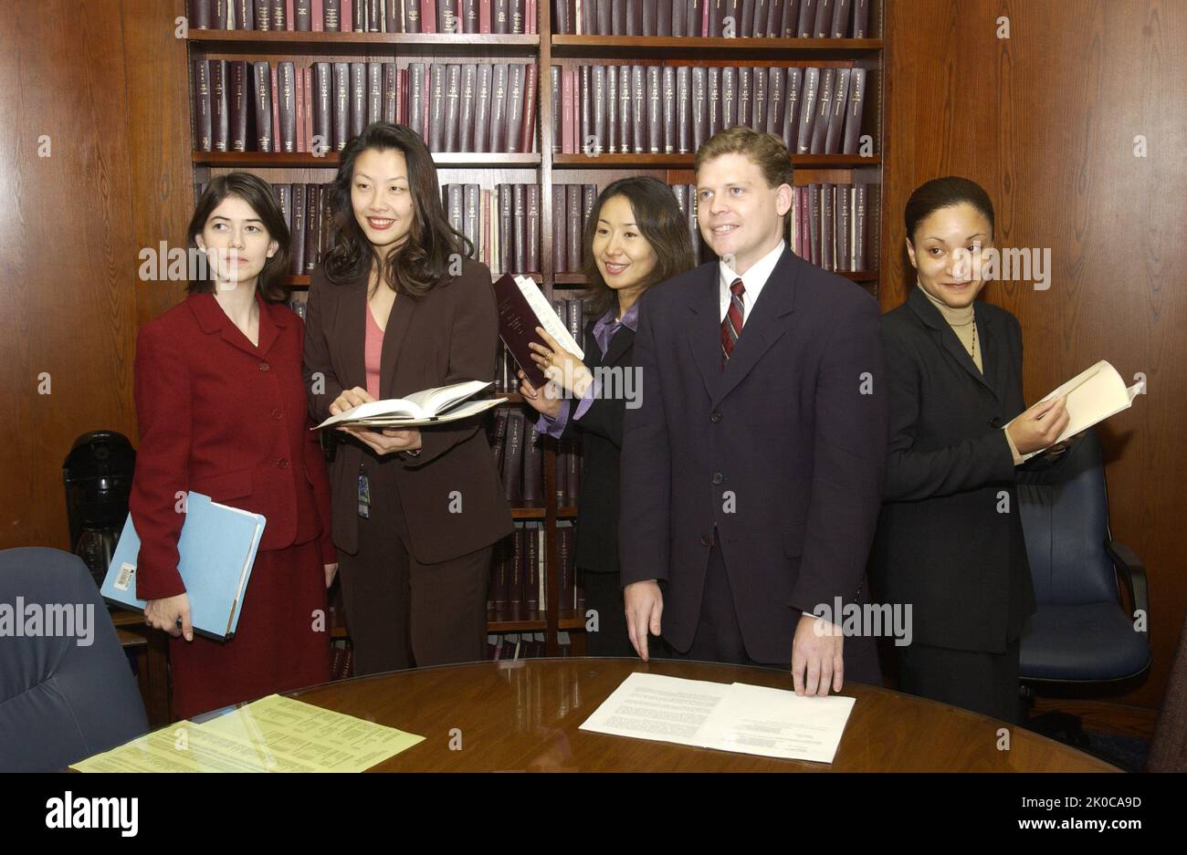 General Counsel Richard Hauser with Staff. General Counsel Richard ...