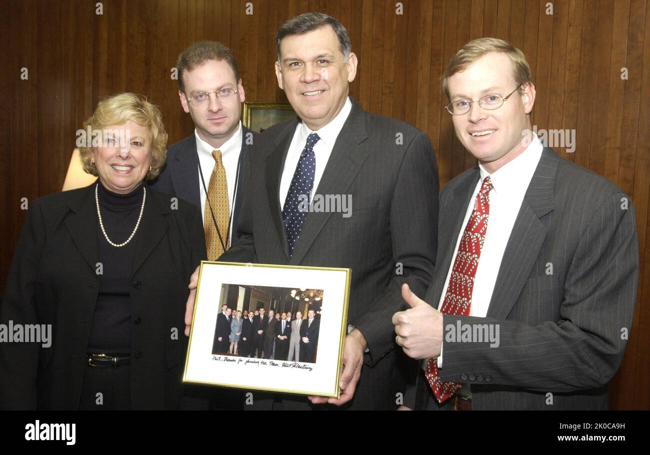 Secretary Mel Martinez with Staff. Secretary Mel Martinez with Staff ...
