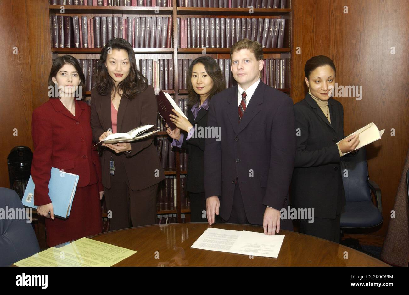 General Counsel Richard Hauser with Staff. General Counsel Richard ...