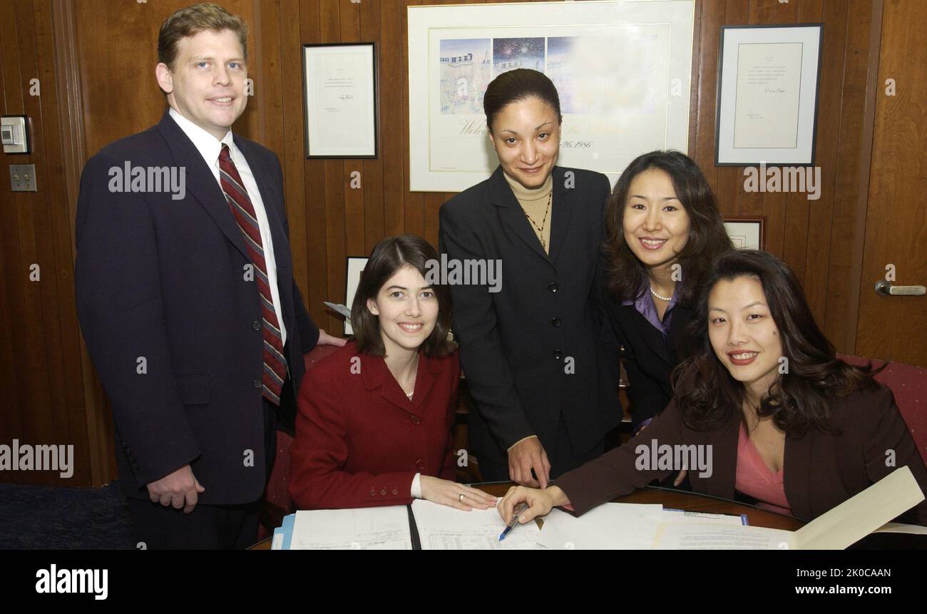 General Counsel Richard Hauser with Staff. General Counsel Richard ...