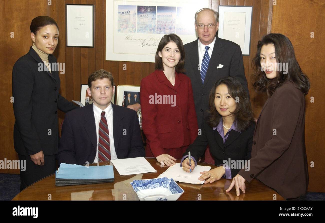 General Counsel Richard Hauser with Staff. General Counsel Richard ...