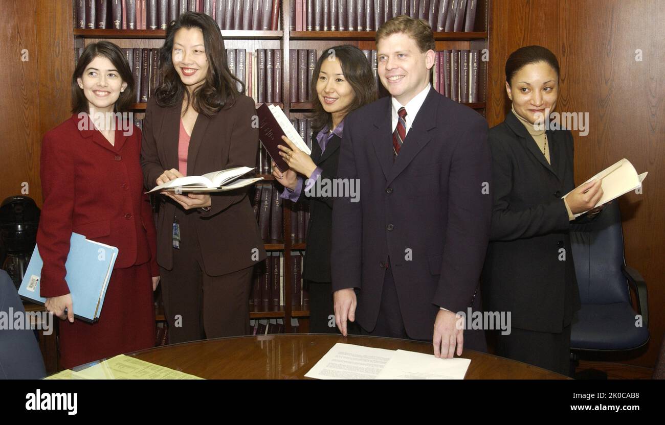 General Counsel Richard Hauser with Staff. General Counsel Richard ...