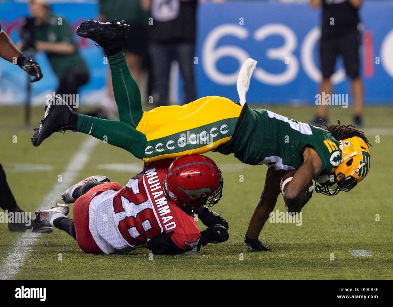 September 10, 2022, EDMONTON, AB, CANADA: Calgary Stampeders' Brad ...