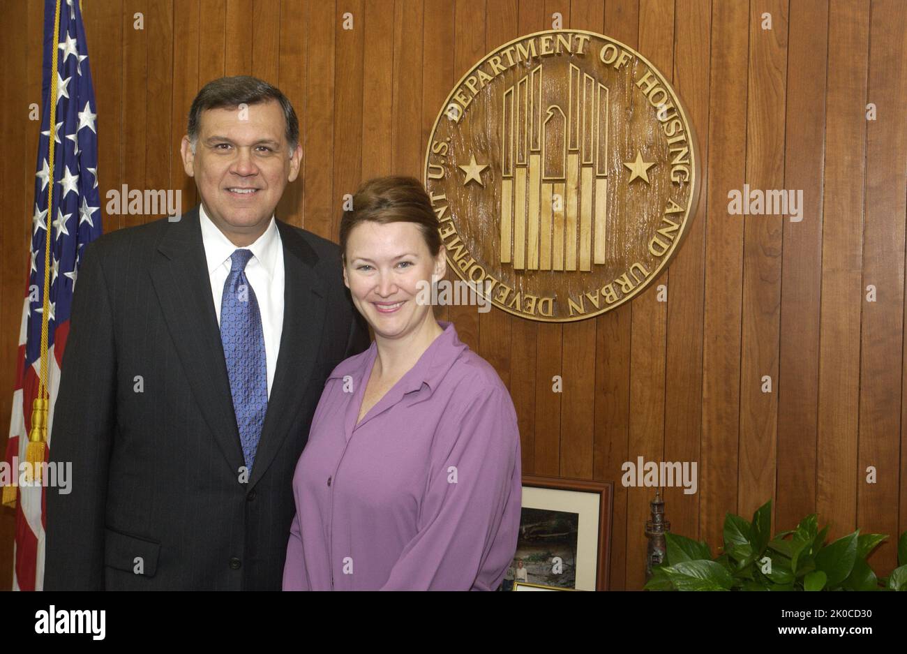 Secretary Mel Martinez with Field Policy and Management Staff ...