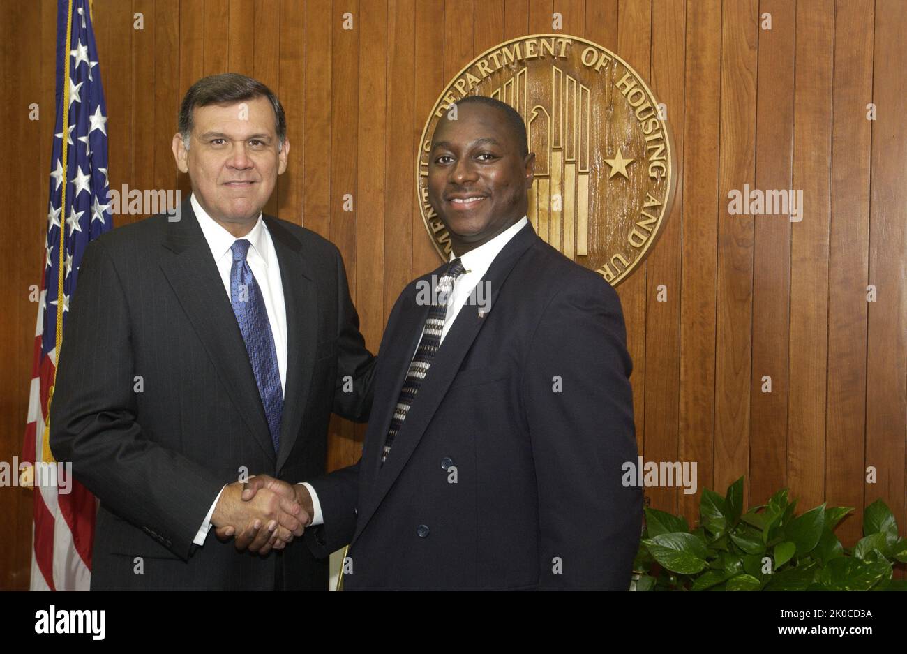 Secretary Mel Martinez with Field Policy and Management Staff ...