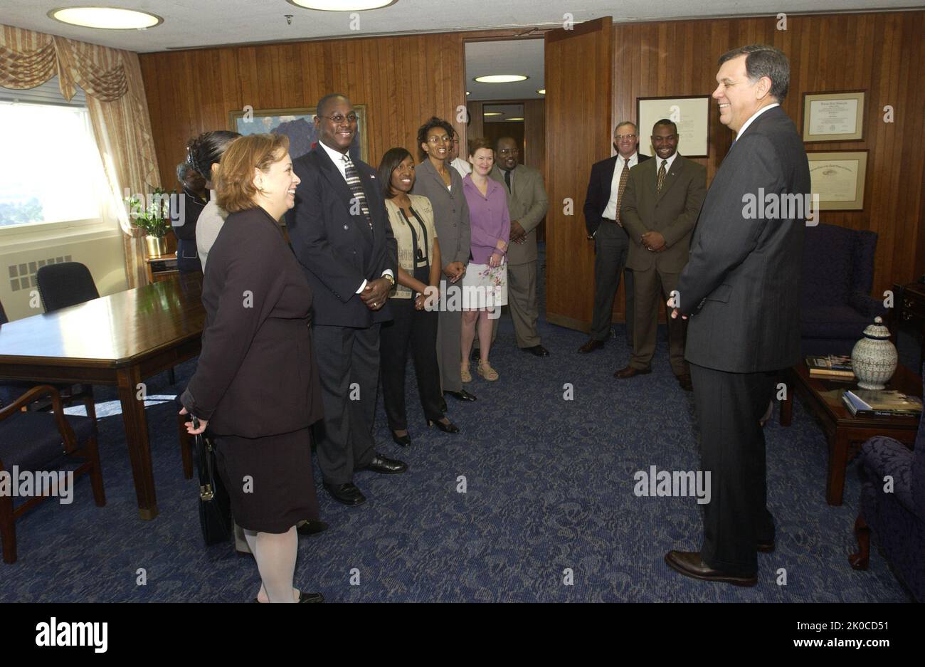 Secretary Mel Martinez with Field Policy and Management Staff ...