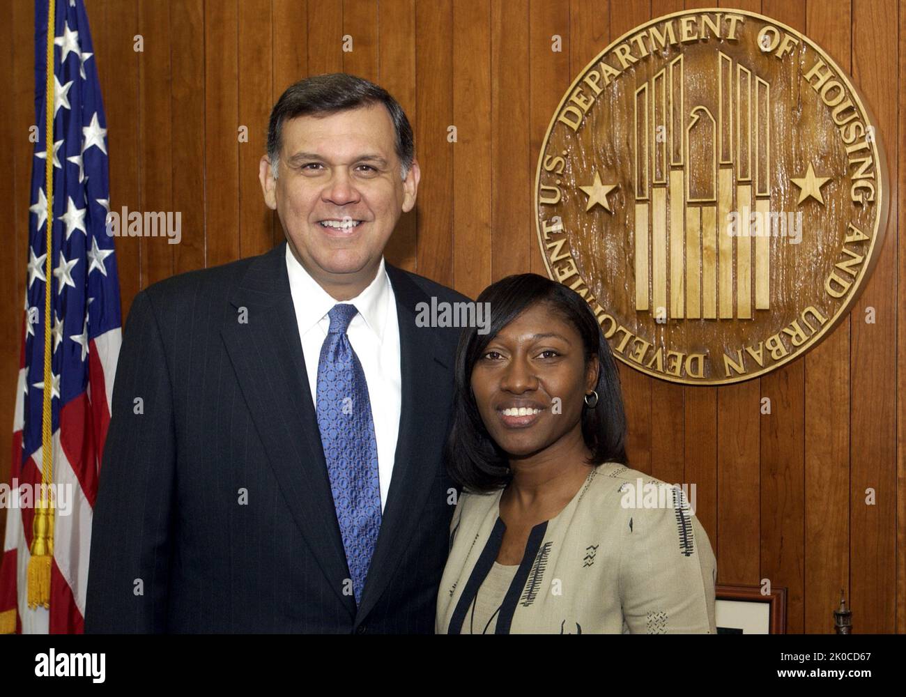 Secretary Mel Martinez with Field Policy and Management Staff ...