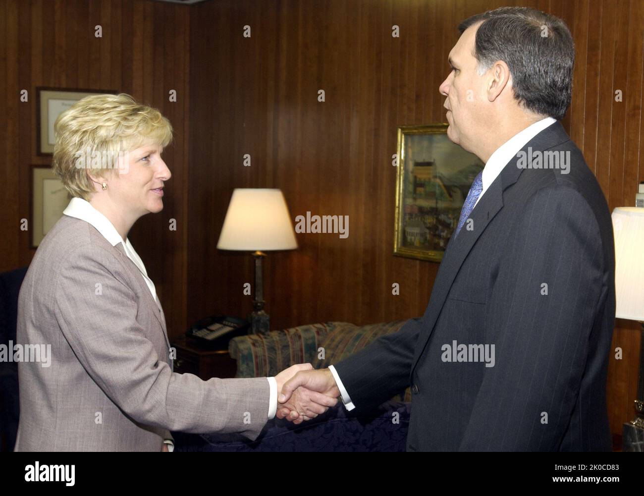 Secretary Mel Martinez with Field Policy and Management Staff ...