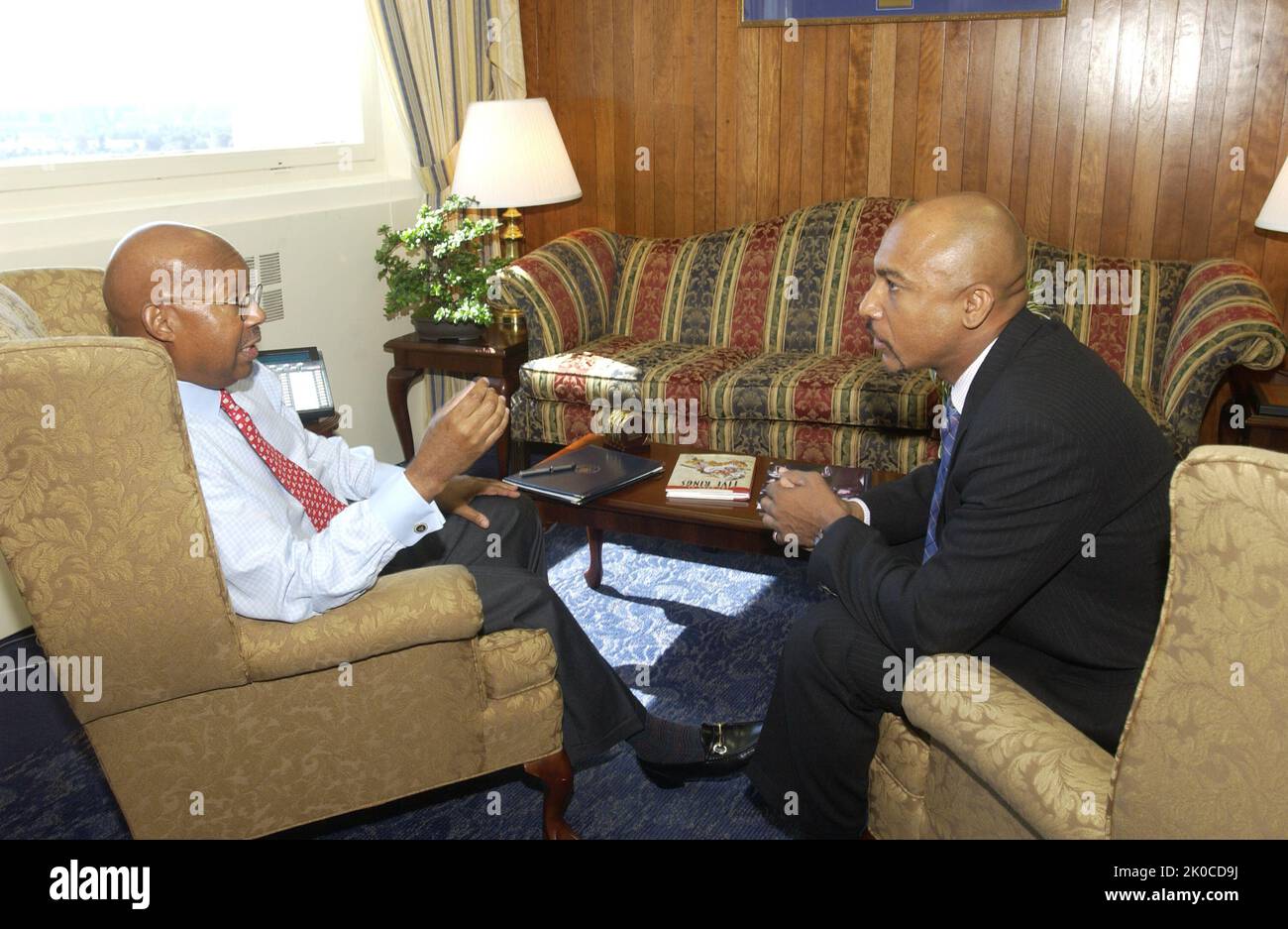 Deputy Secretary Alphonso Jackson with Montel Williams. Deputy ...
