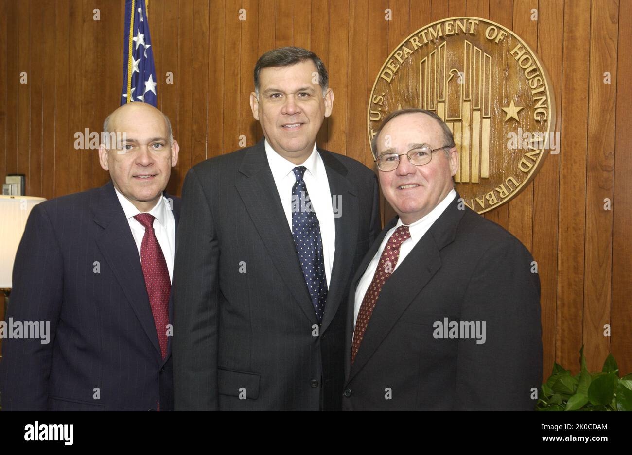 Secretary Martinez with Rafael Martinez and John McEwan II. Secretary ...