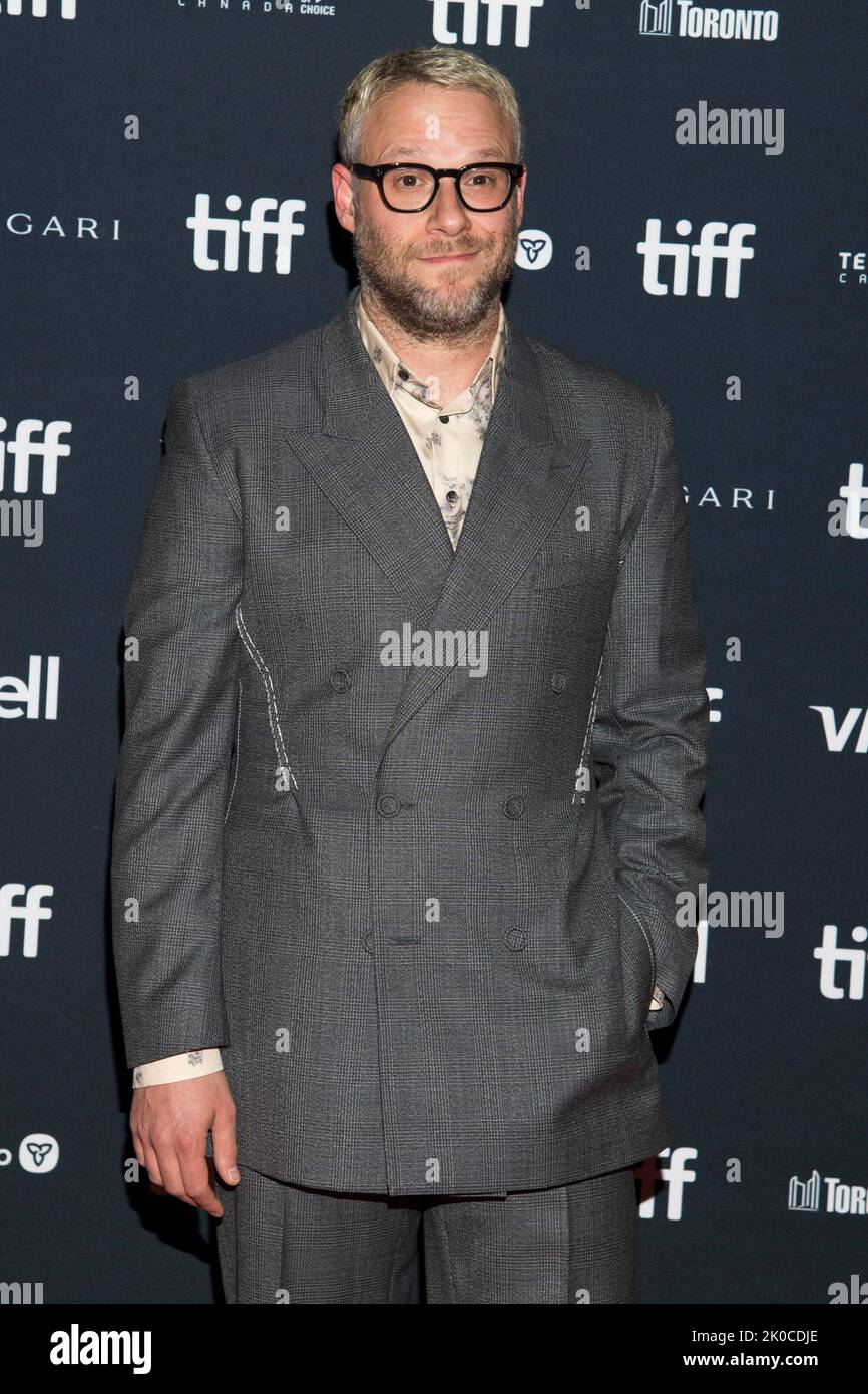 Toronto, Canada. 10th Sep, 2022. Seth Rogen attends the "The Fabelmans ...
