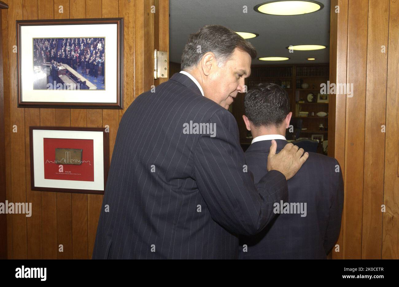 Secretary Mel Martinez with David Sherzer. Secretary Mel Martinez with ...