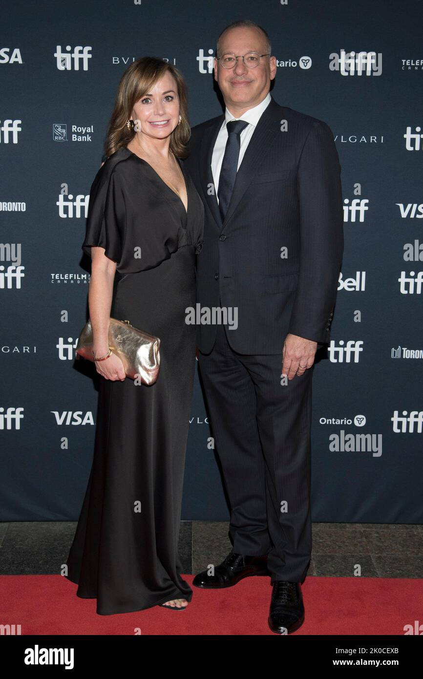 Toronto, Canada. 10th Sep, 2022. Producer Kristie Macosko Krieger (L ...
