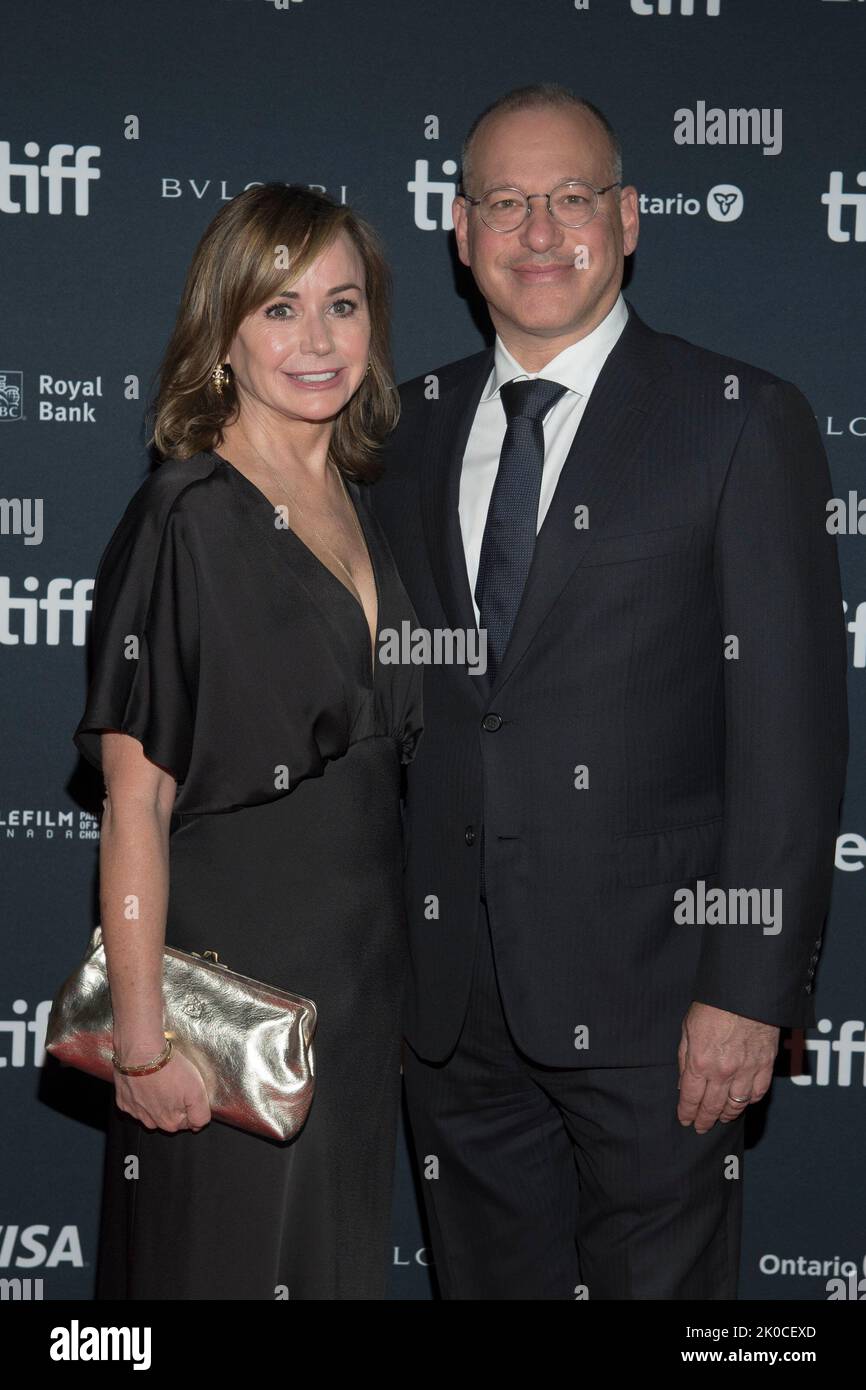 Toronto, Canada. 10th Sep, 2022. Producer Kristie Macosko Krieger (L ...