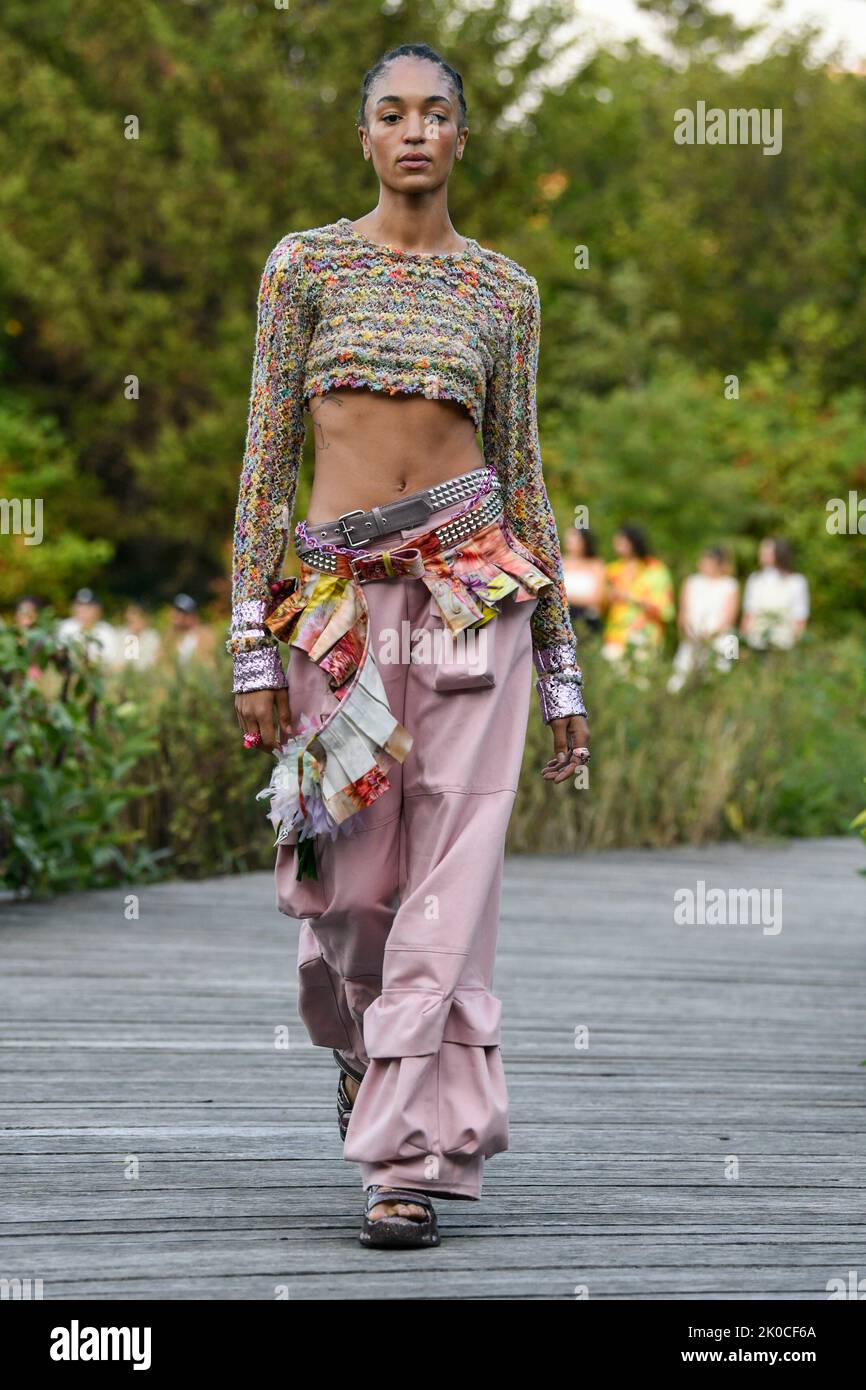 New York, USA . 10th Sep, 2022. COLLINA STRADA SS23 runway during ...
