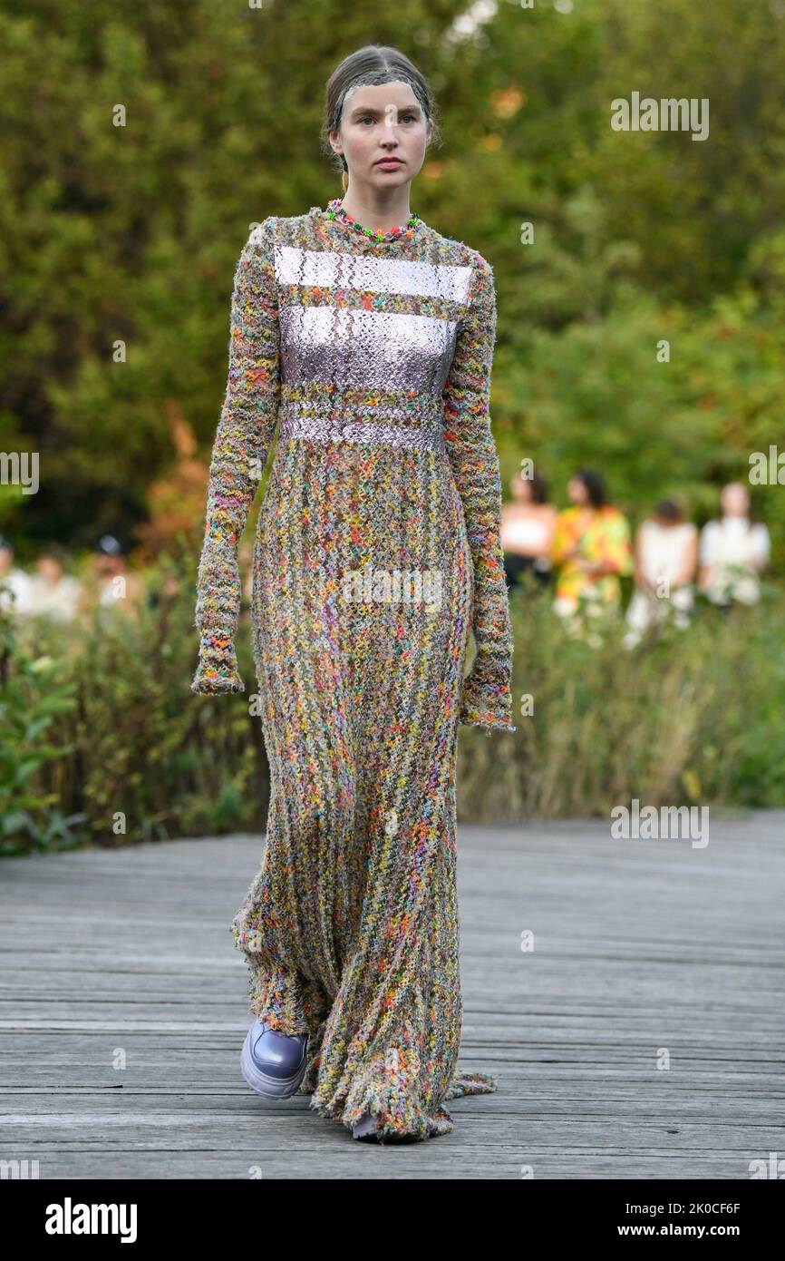 New York, USA . 10th Sep, 2022. COLLINA STRADA SS23 runway during ...