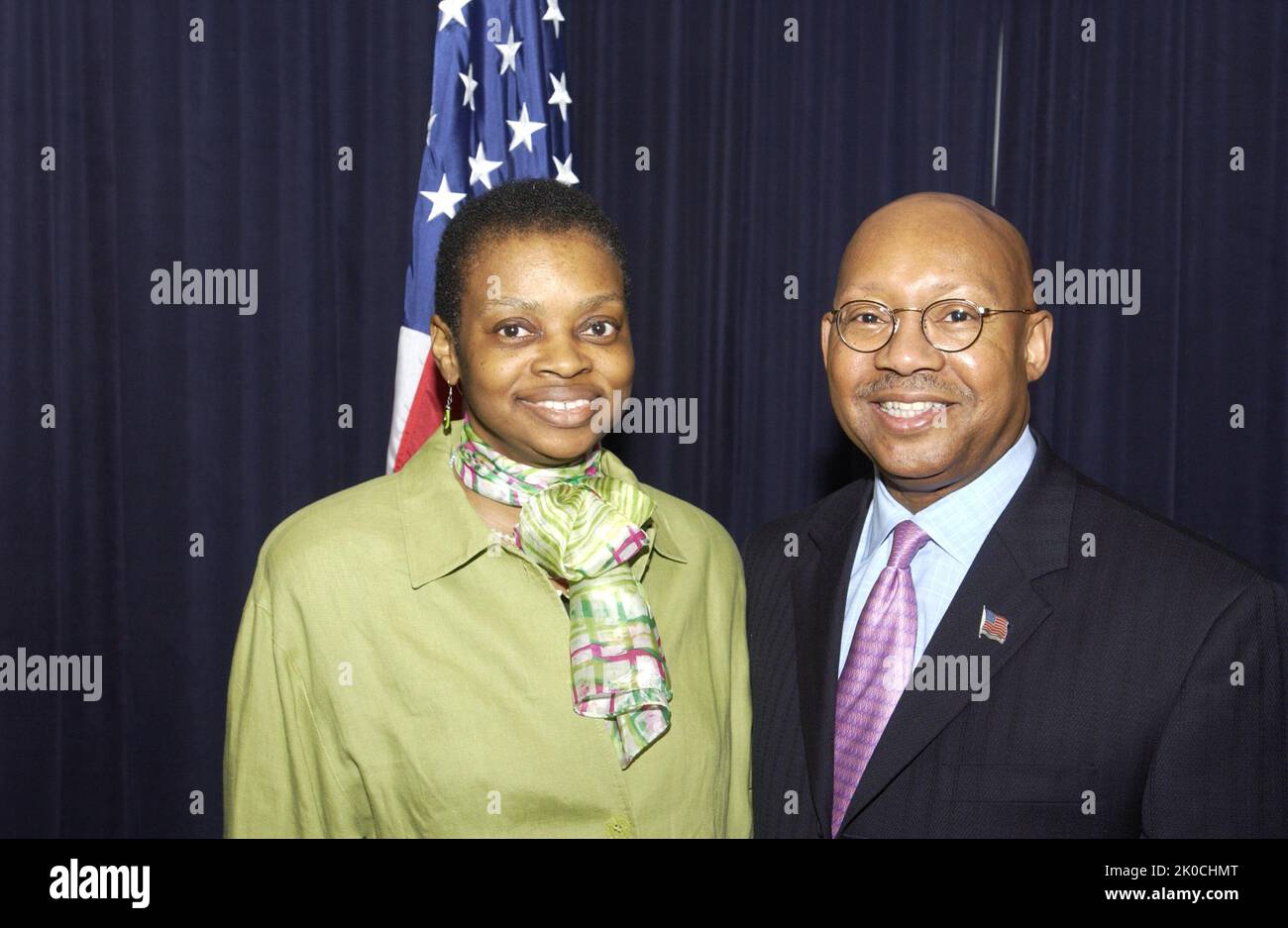 Deputy Secretary Alphonso Jackson with Alpha Kappa Alpha Delegation ...