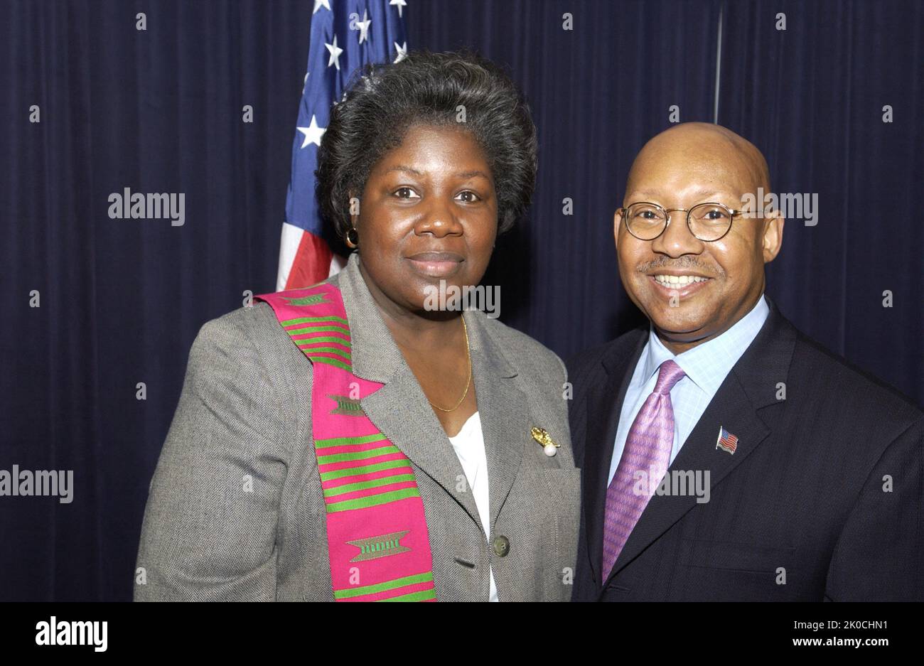 Deputy Secretary Alphonso Jackson with Alpha Kappa Alpha Delegation ...
