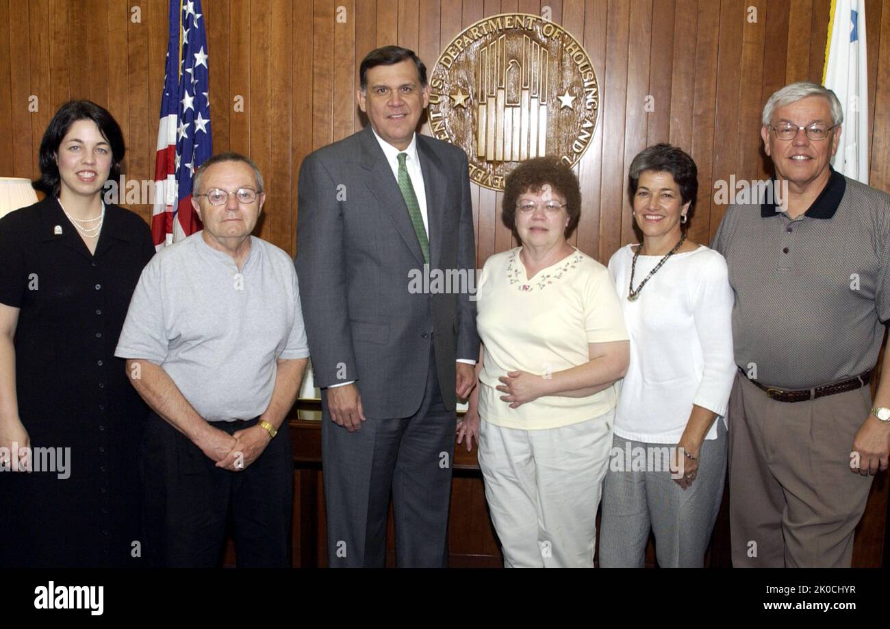 Secretary Martinez with Terry Dittmer and Family. Secretary Martinez ...