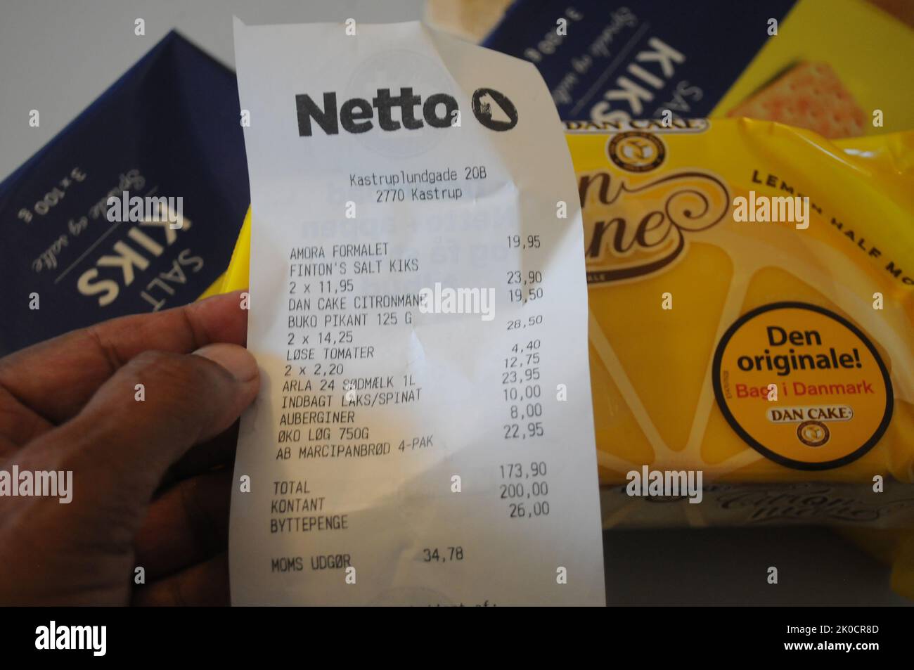 Netto receipt hi-res stock photography and images - Alamy