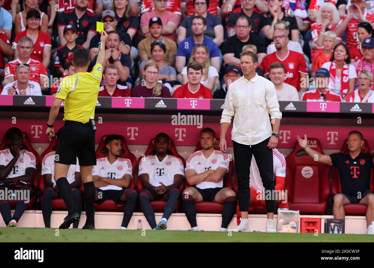 Coach Julian Nagelsmann of Bayern Muenchen FC Bayern München - VfL ...