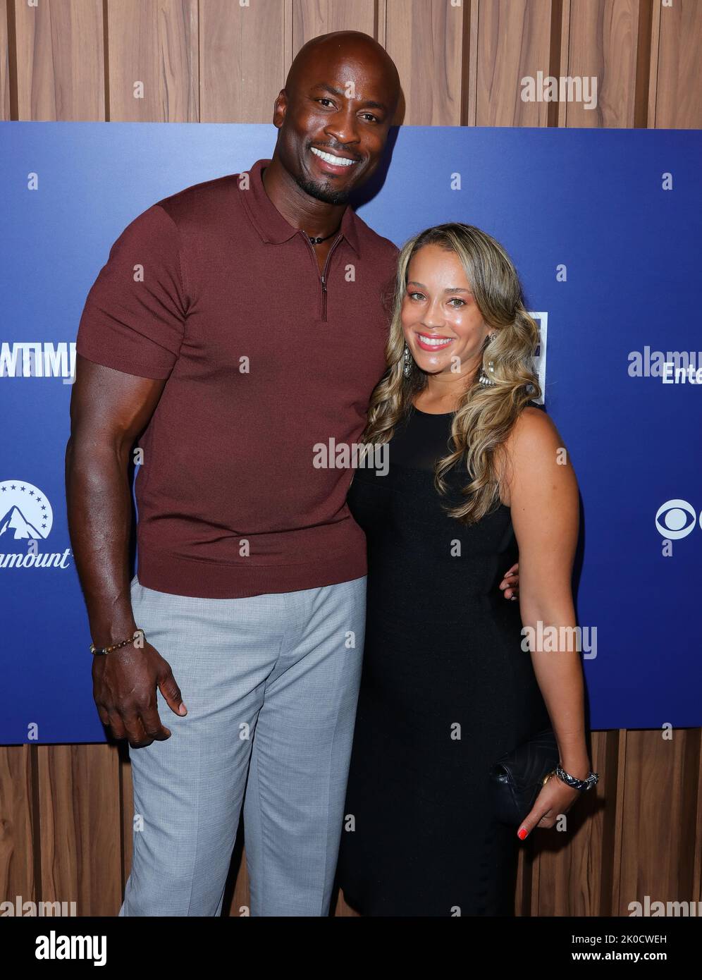 Los Angeles, USA. 11th Sep, 2022. Akbar Gbaja Biamila, Chrystal Gbaja ...