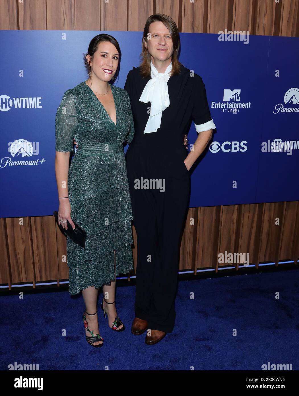 Los Angeles, USA. 11th Sep, 2022. Ashley Lyle, Bart Mickerson arrives at The Paramount Emmy ...