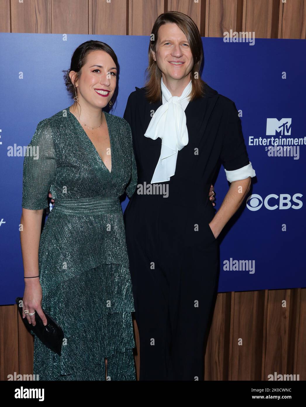 Los Angeles, USA. 11th Sep, 2022. Ashley Lyle, Bart Mickerson arrives at The Paramount Emmy ...