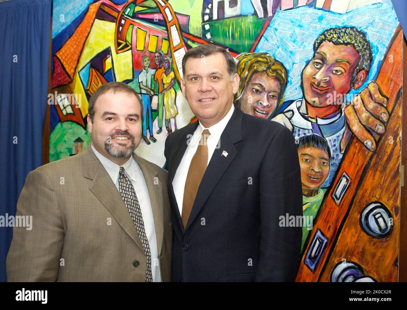 Unveiling of Mural for White House Conference on Minority Homeownership ...