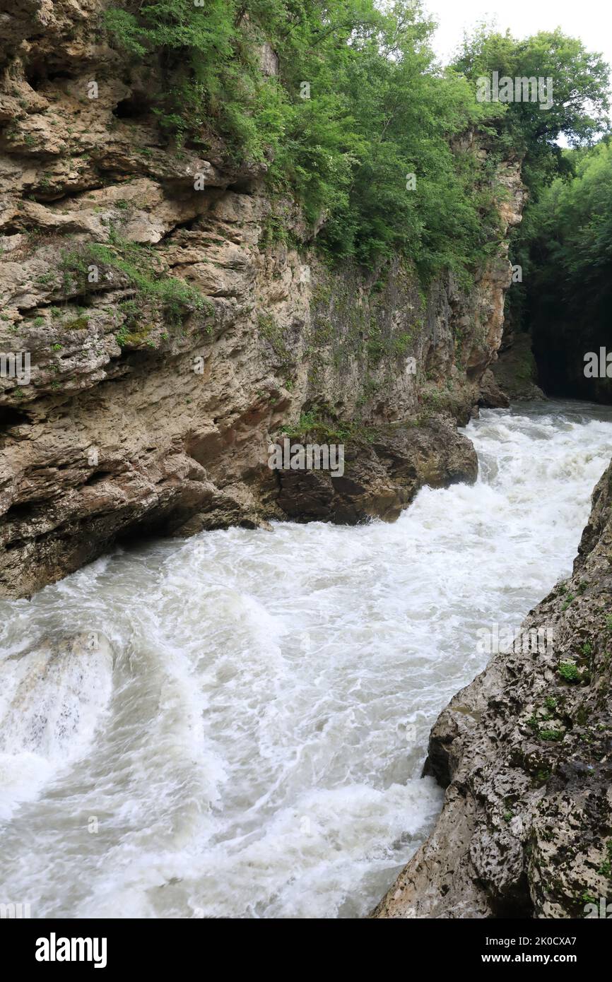 Landscape belaya river flowing hi-res stock photography and images - Alamy