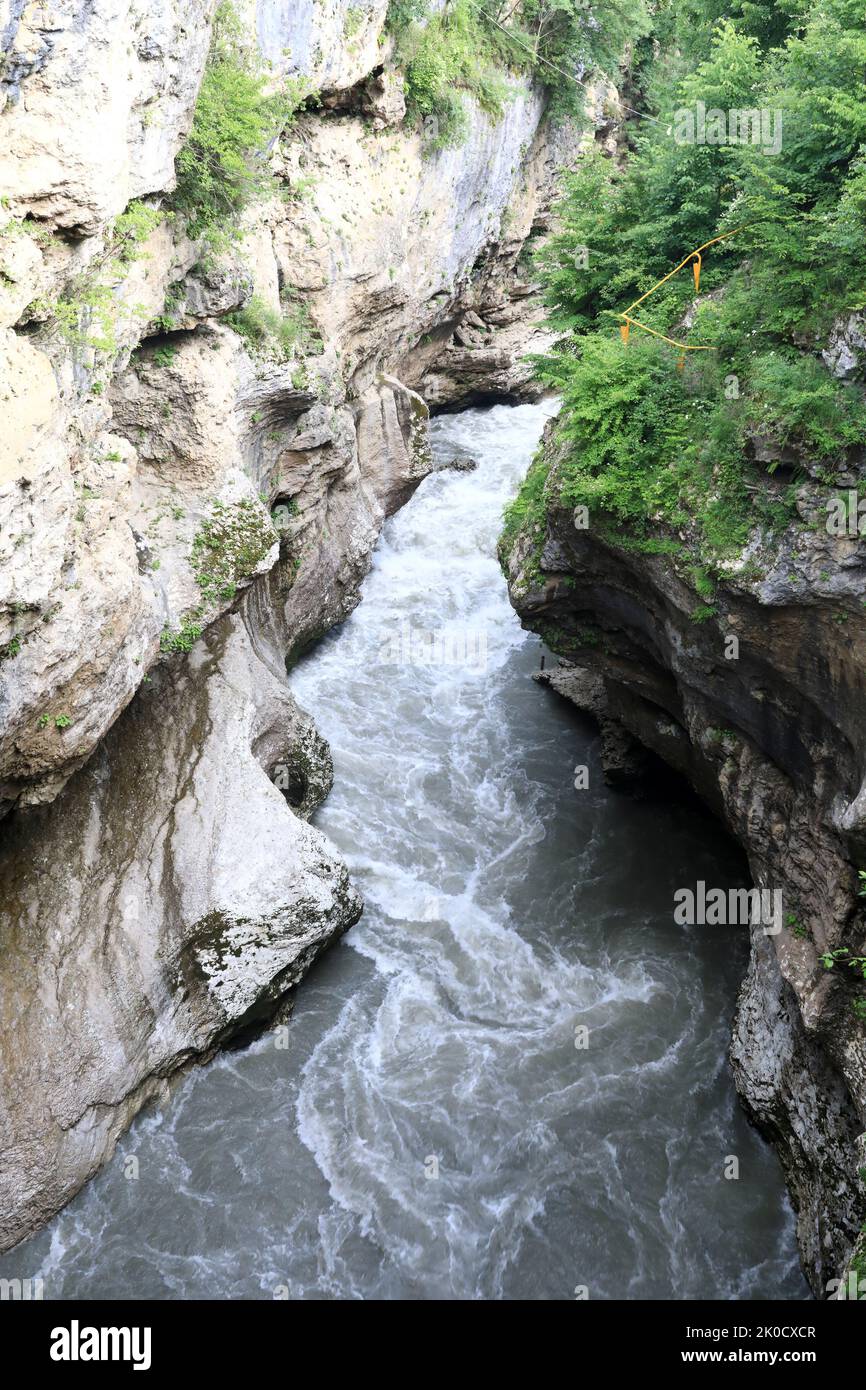 Landscape belaya river flowing hi-res stock photography and images - Alamy