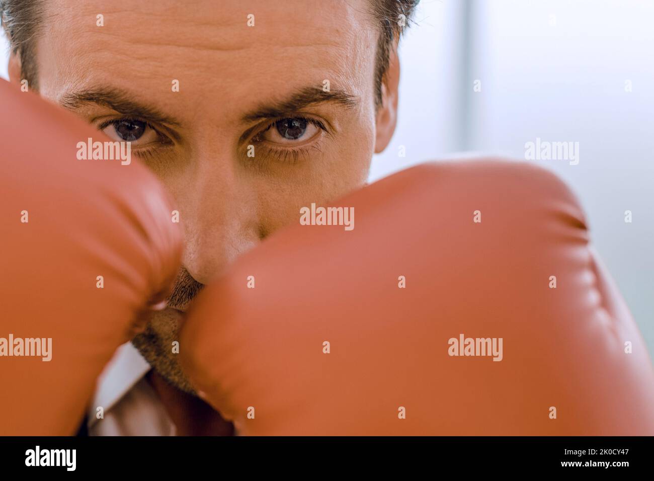 Boxing glove punch arm hi-res stock photography and images - Alamy