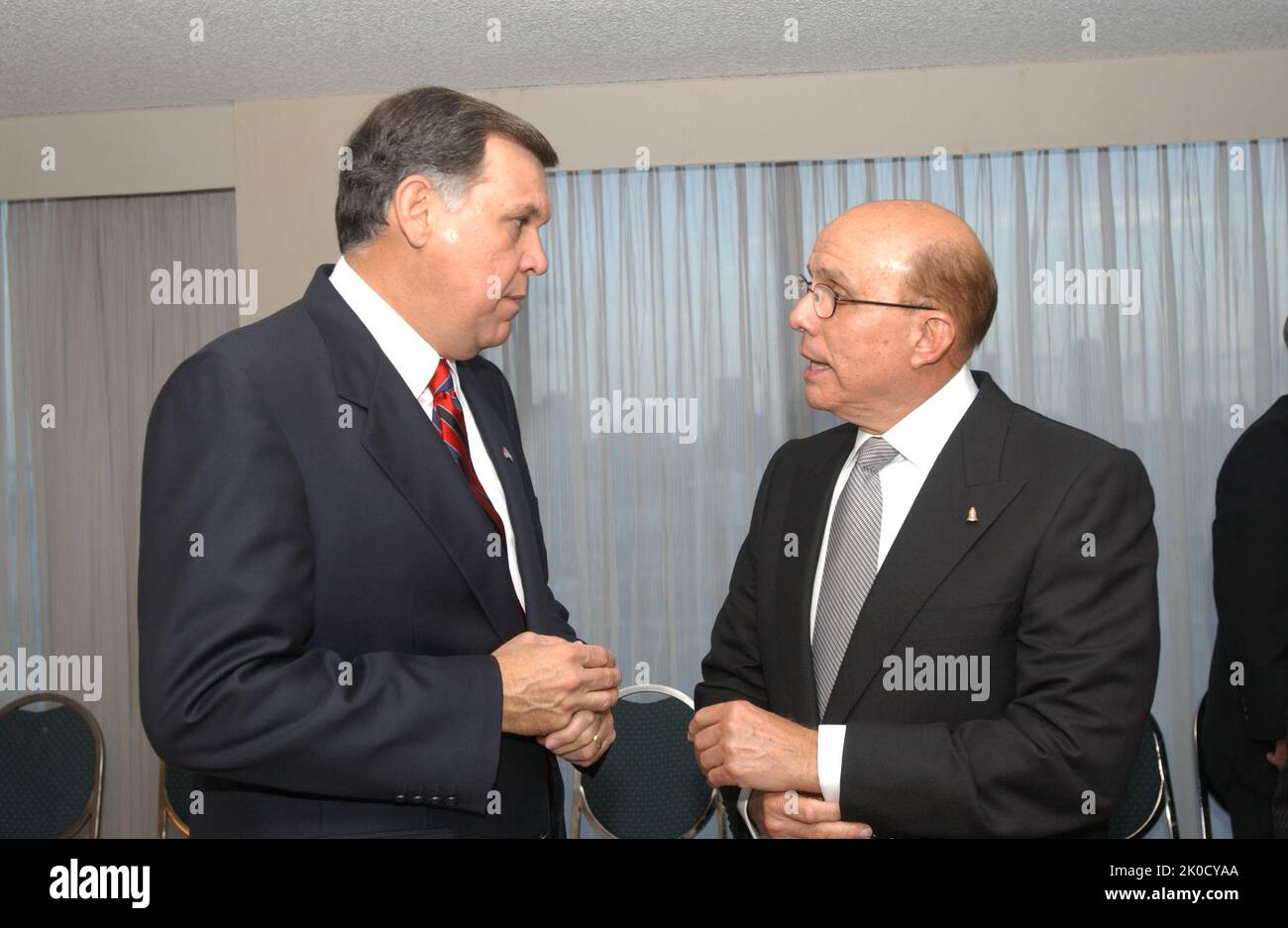 Secretary Mel Martinez in Miami, Florida. Secretary Mel Martinez in ...