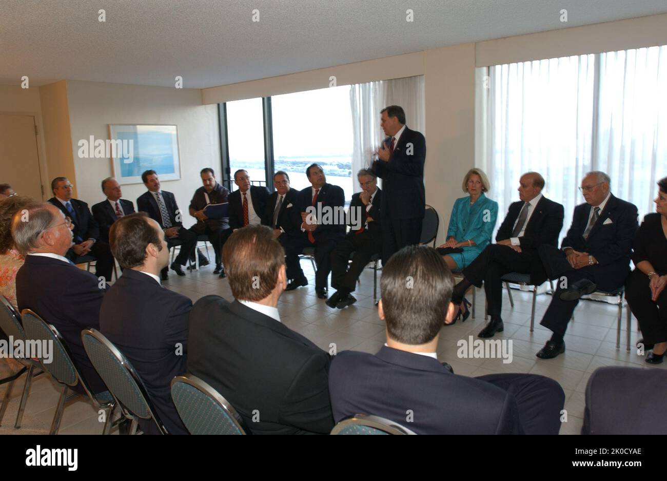 Secretary Mel Martinez in Miami, Florida. Secretary Mel Martinez in ...