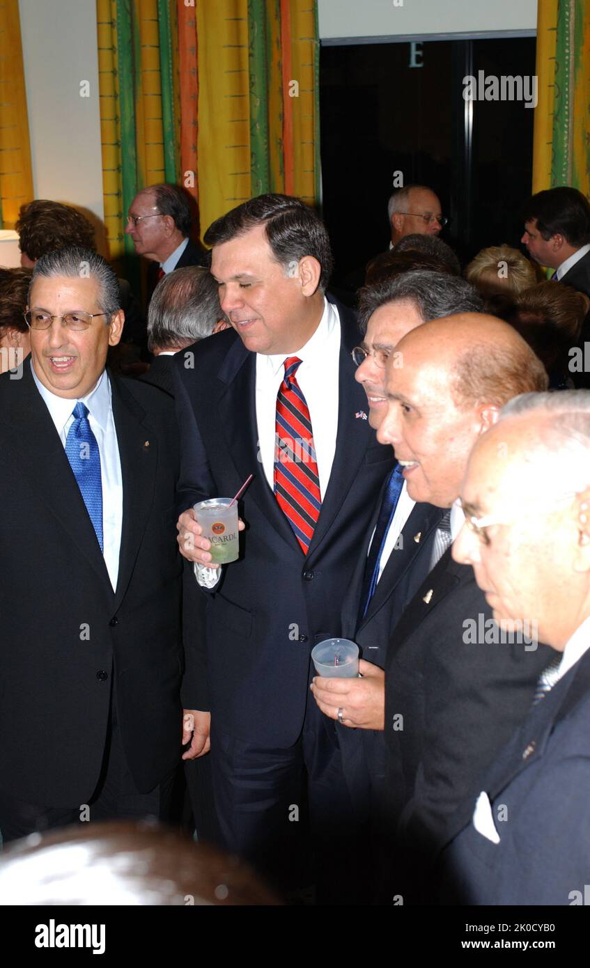 Secretary Mel Martinez in Miami, Florida. Secretary Mel Martinez in ...