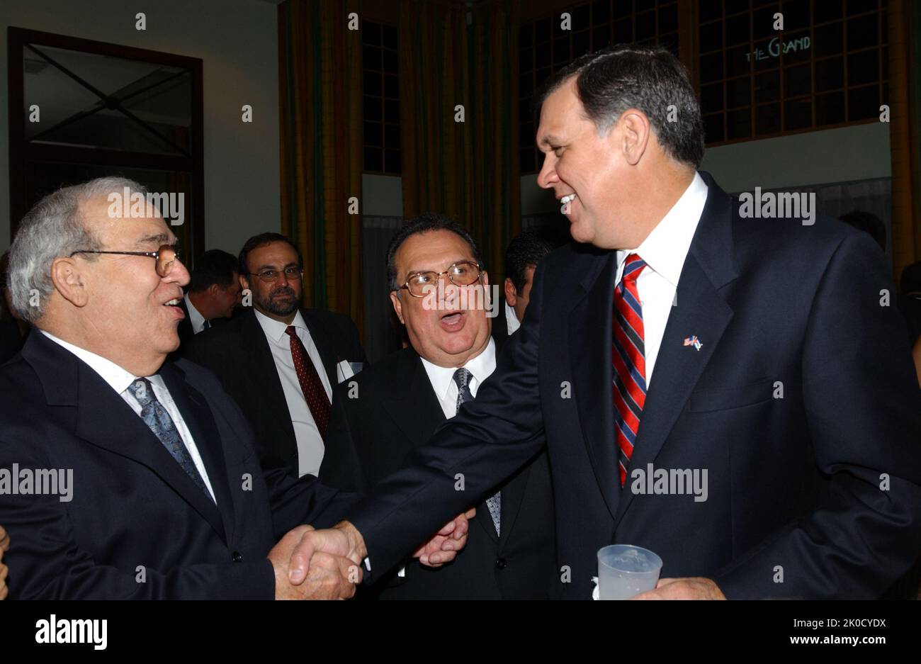 Secretary Mel Martinez in Miami, Florida. Secretary Mel Martinez in ...