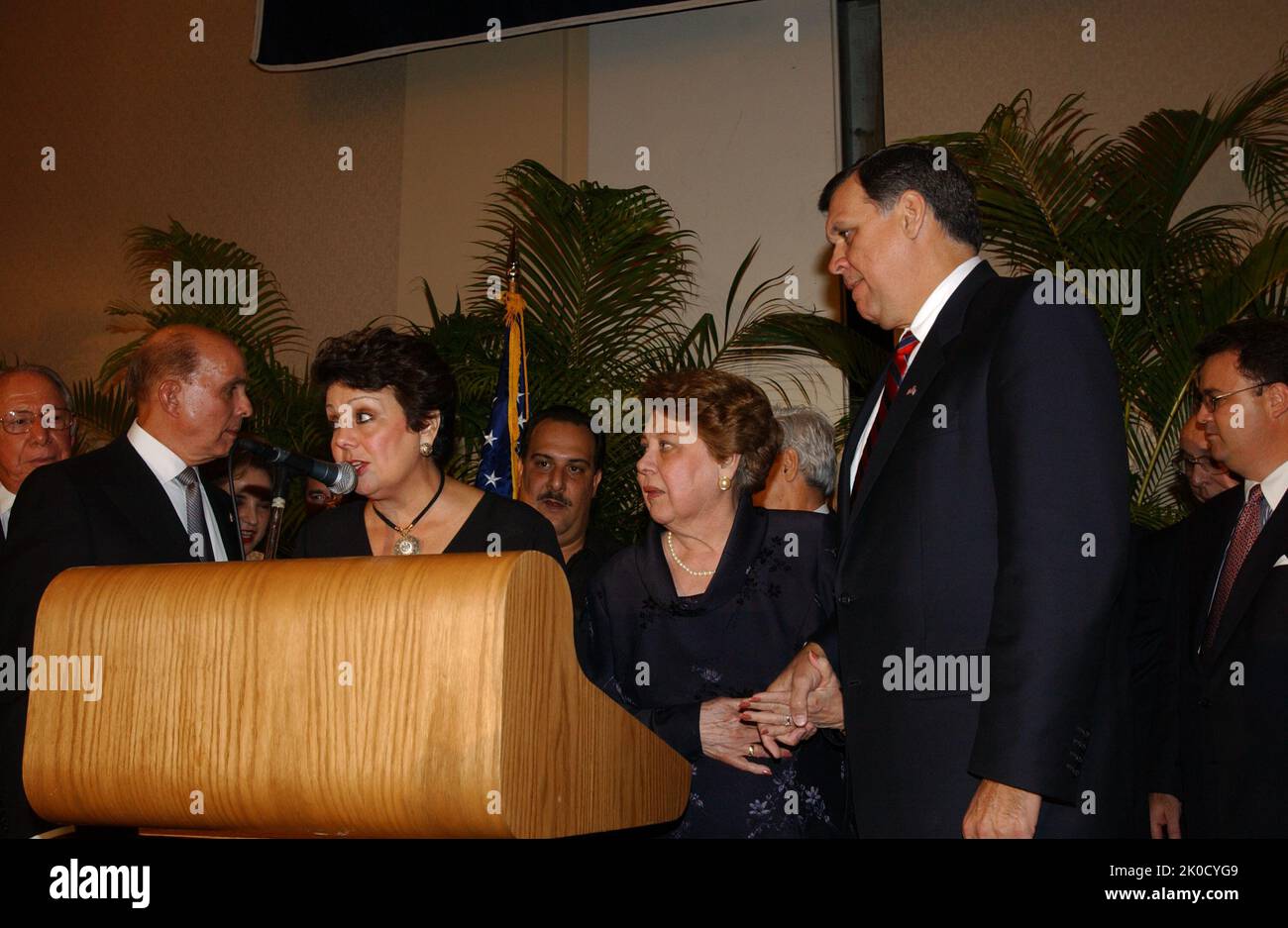 Secretary Mel Martinez in Miami, Florida. Secretary Mel Martinez in ...