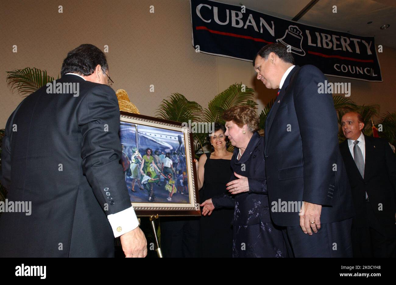 Secretary Mel Martinez in Miami, Florida. Secretary Mel Martinez in ...