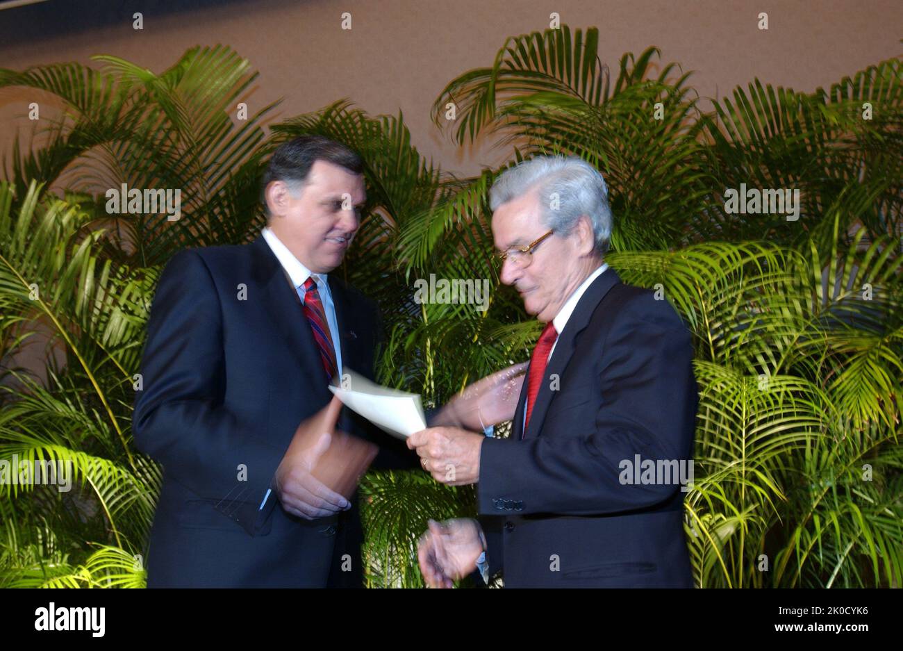 Secretary Mel Martinez in Miami, Florida. Secretary Mel Martinez in ...