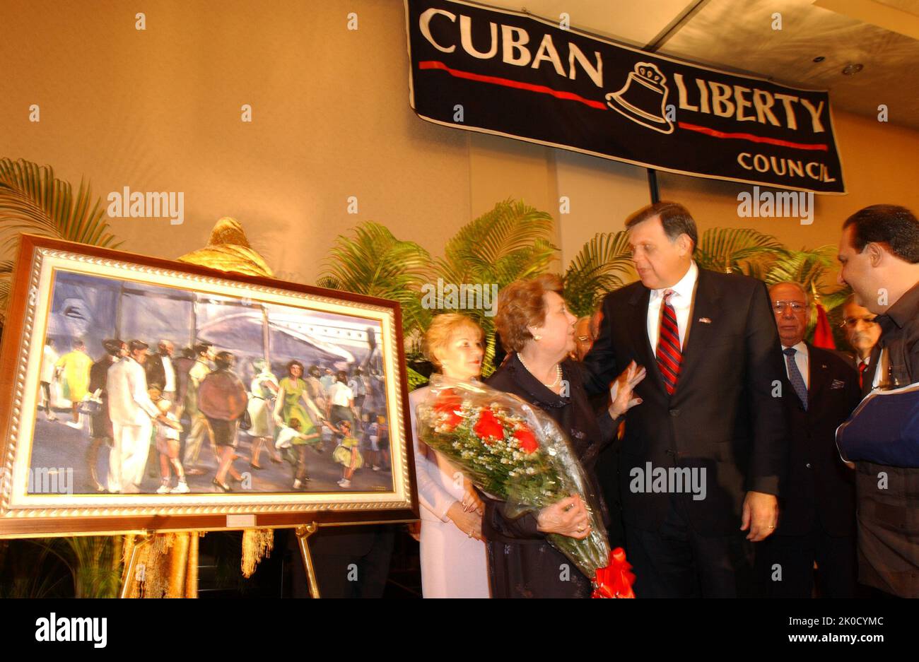 Secretary Mel Martinez in Miami, Florida. Secretary Mel Martinez in ...