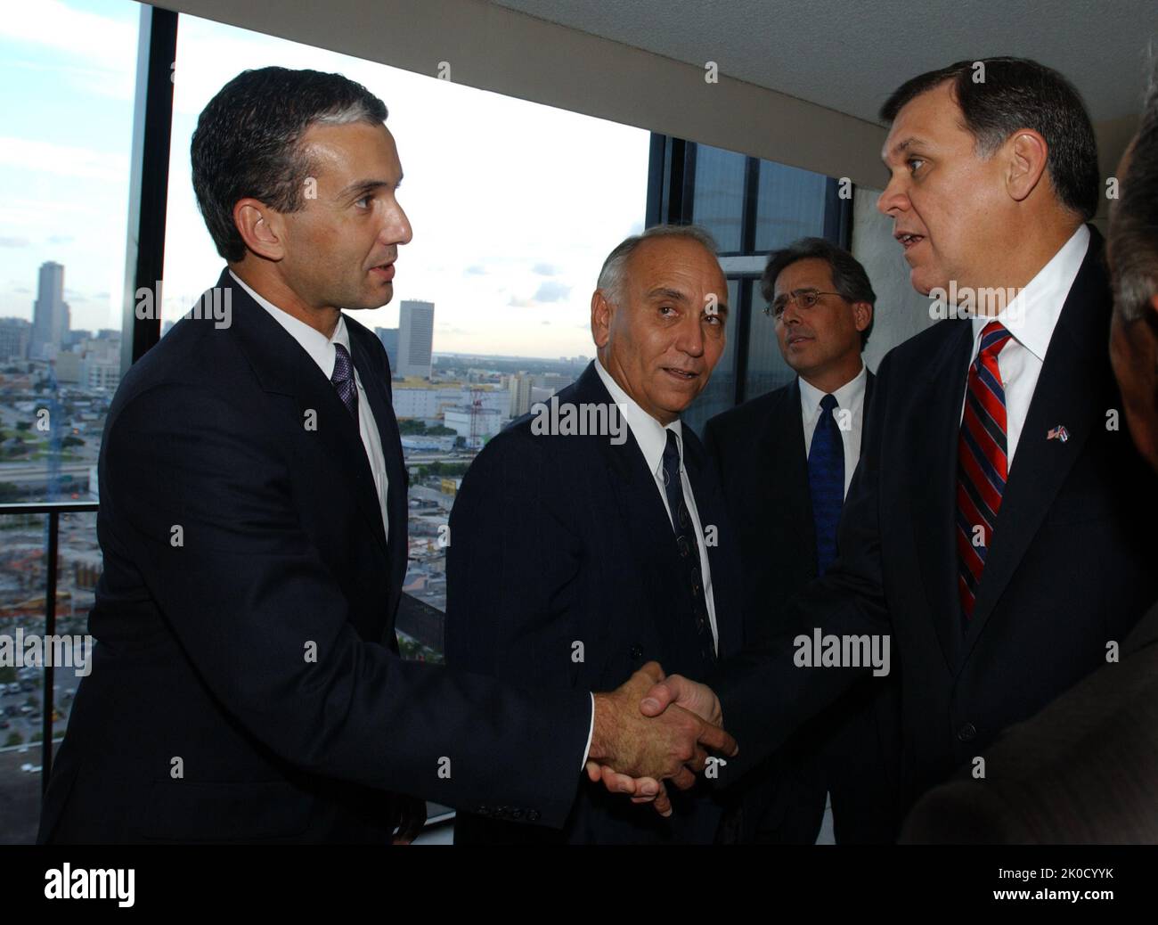 Secretary Mel Martinez in Miami, Florida. Secretary Mel Martinez in ...