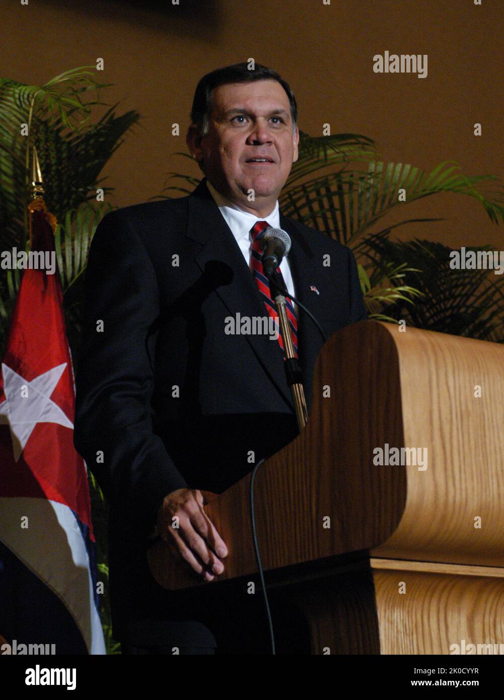 Secretary Mel Martinez in Miami, Florida. Secretary Mel Martinez in ...
