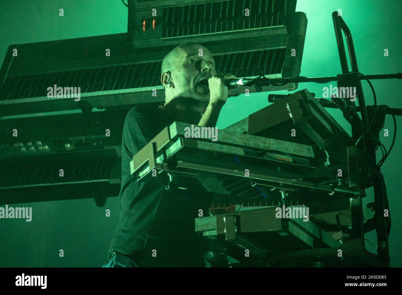 Modena, Italy. 10th Sep, 2022. Boosta during Subsonica, Music Concert ...