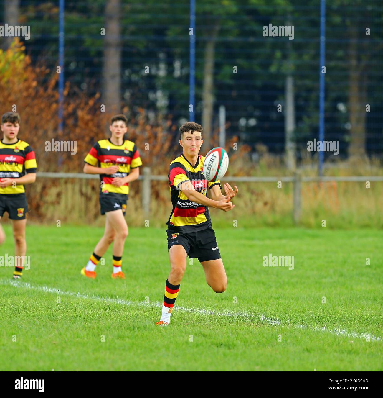 New Doc Stars RFC v Carmarthen Quins Youth 2022 Stock Photo - Alamy